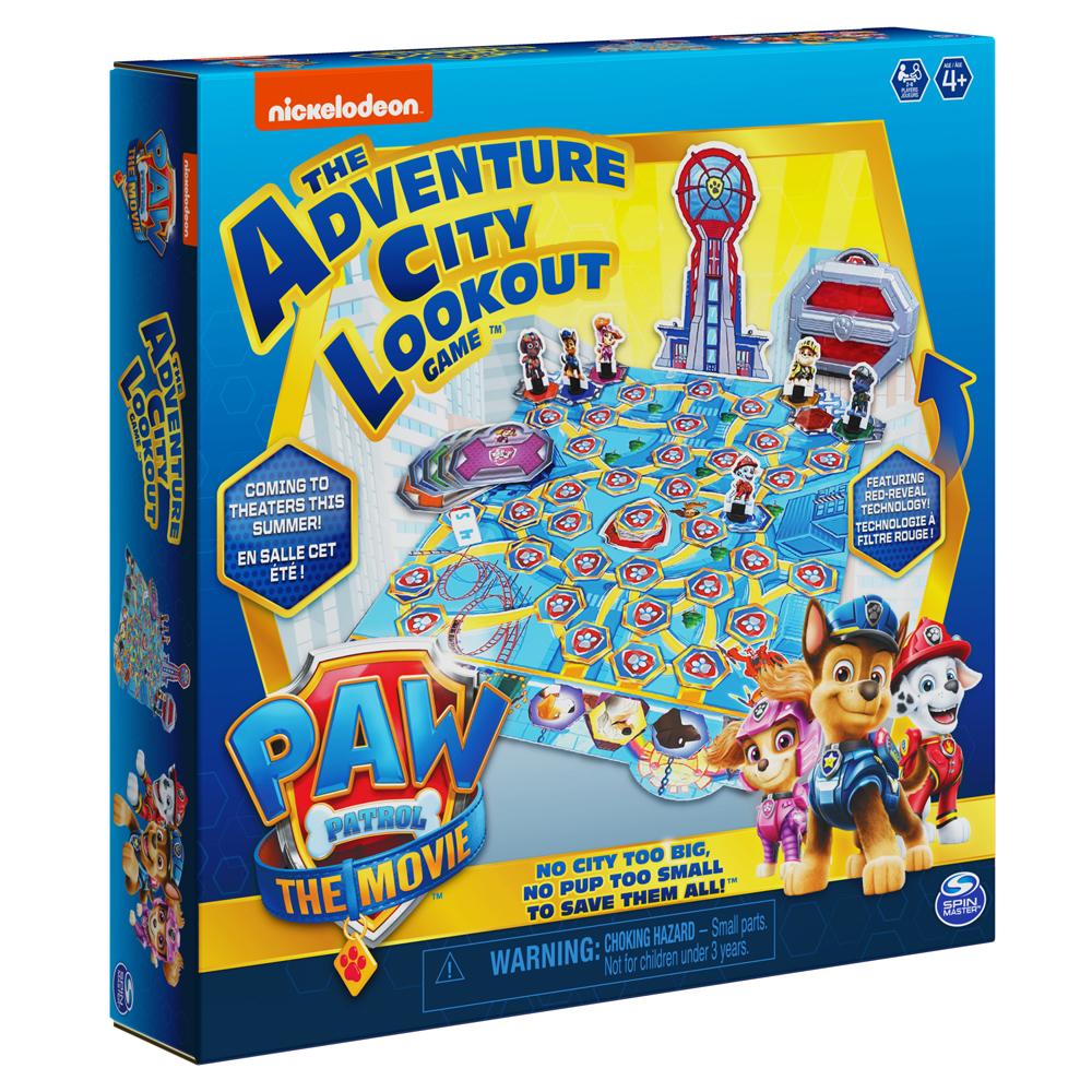 Paw Patrol The Movie The Adventure City Lookout Board Game