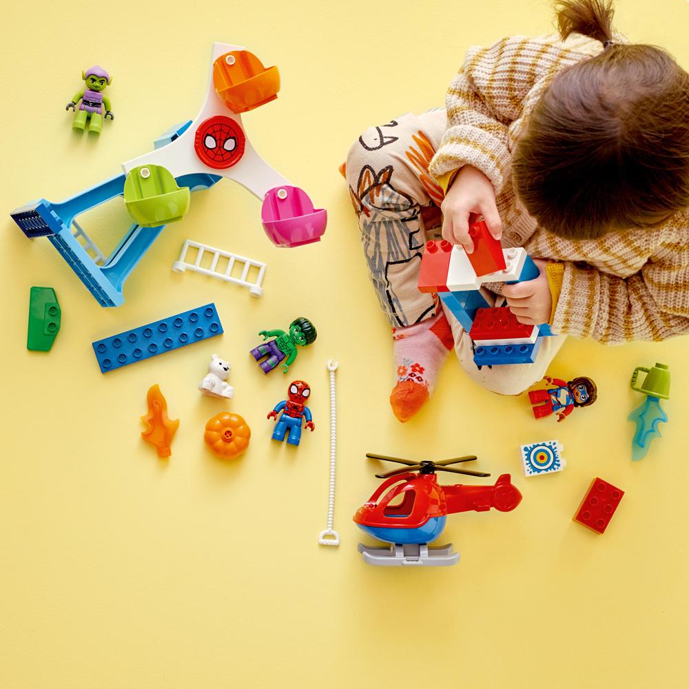 LEGO Duplo Spider Man and Friends Funfair Adventure Building Set