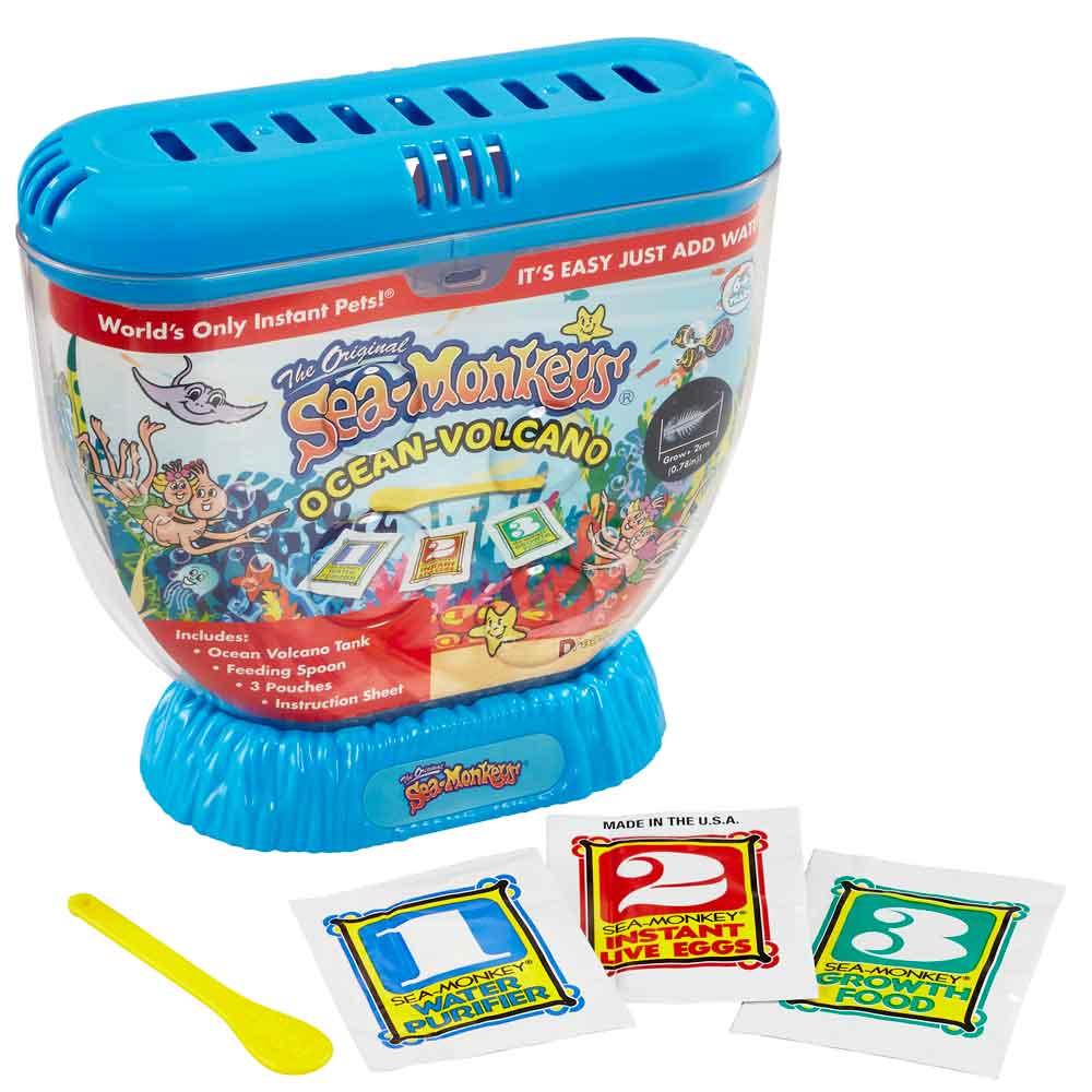 The Original Sea Monkeys Ocean Volcano Zoo Tank in BLUE