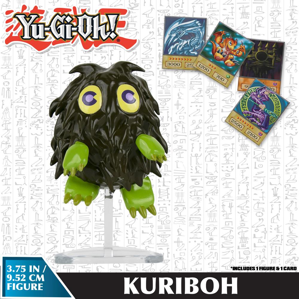 Yu Gi Oh Kuriboh Articulated Figure with Miniature Card for Ages 8+