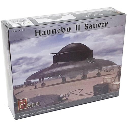 Pegasus Hobbies Haunebu II Flying Saucer Plastic Model Kit (Scale 1:144)