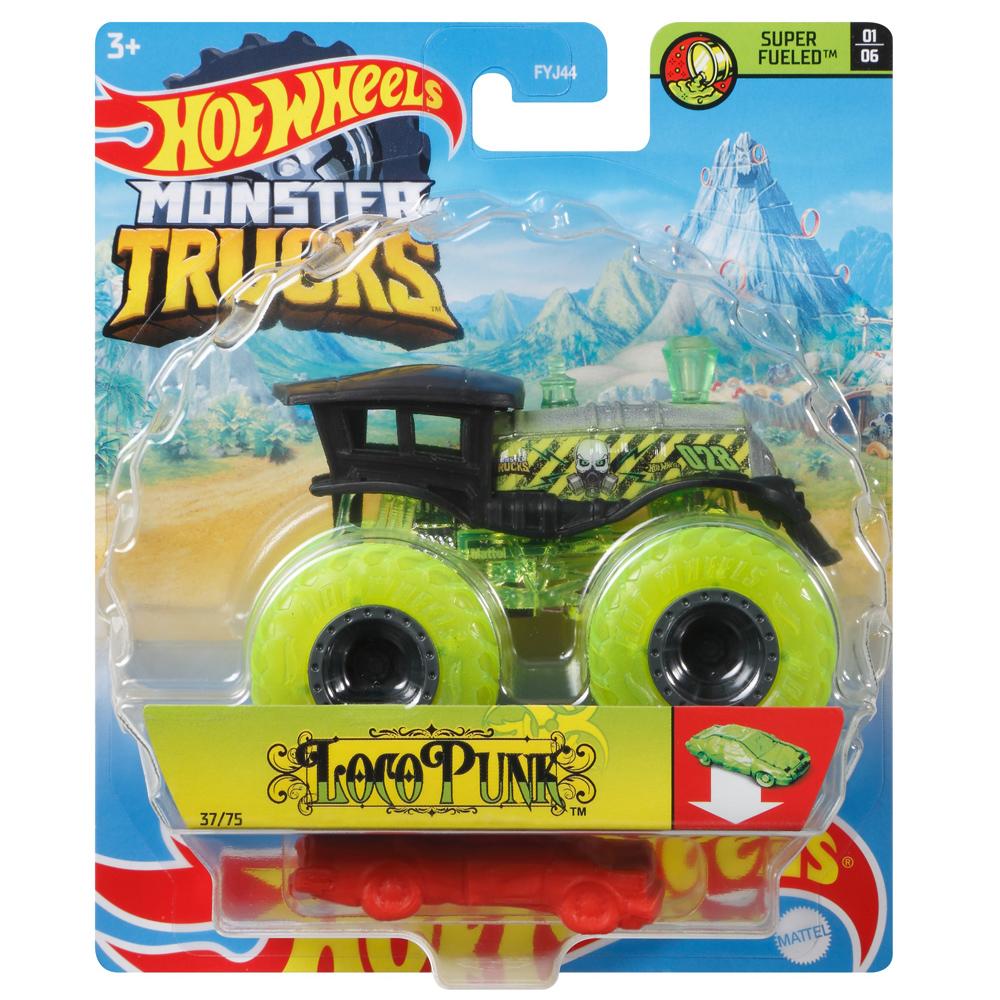 Hot Wheels Monster Truck 1:64 Collection - Loco Punk (GREEN/BLACK)