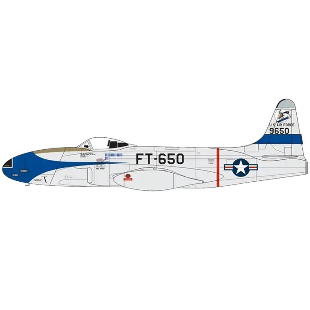 Airfix F80C Shooting Star Military Aircraft Vintage Classic Model Kit Scale 1:72