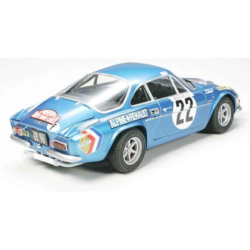 Tamiya Alpine Renault A110 Monte Carlo 1971 Rally Car Model Kit Scale 1:24