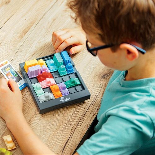 Thinkfun Rush Hour Traffic Jam Logic Game with 40 Challenge Cards for ...