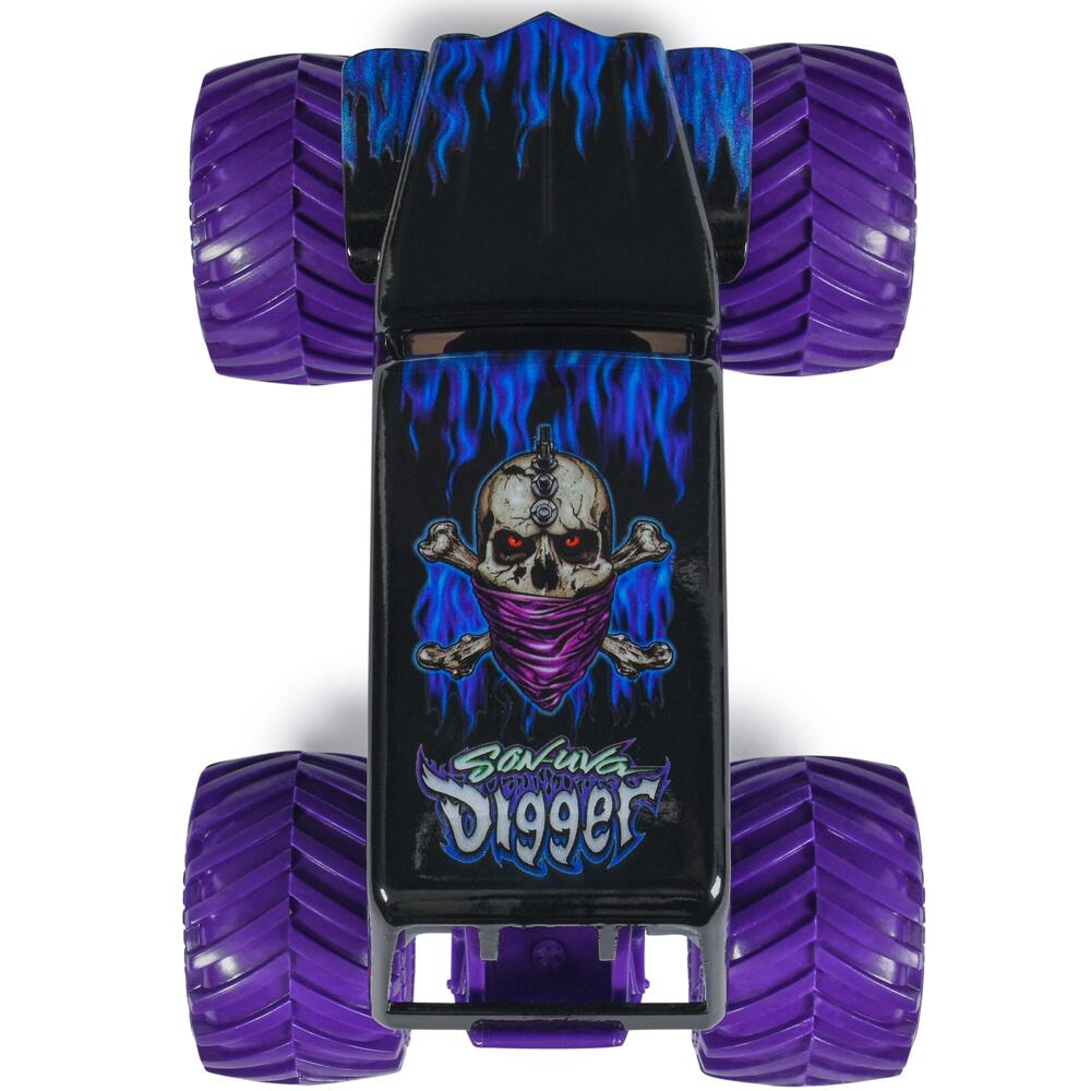 Monster Jam Die Cast Model Truck SON-UVA DIGGER Scale 1/24