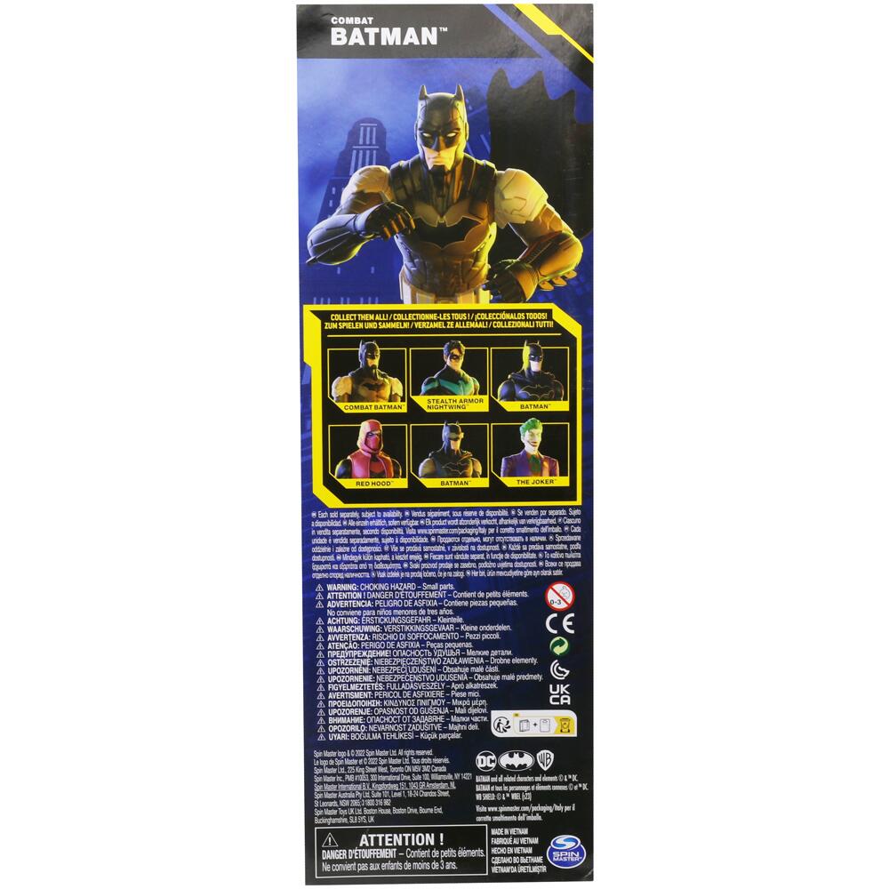 DC Batman 12" Scale Articulated First Edition Figure COMBAT BATMAN