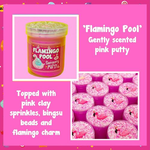 Slime Party FLAMINGO POOL Sensory Putty 275ml