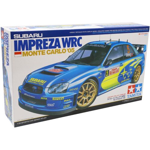 Tamiya Subaru Impreza WRC Monte Carlo 05 Model Kit Set 24281 Scale 124
