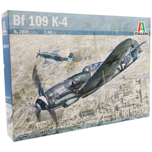 Italeri Messerschmitt Bf 109 K-4 Aircraft Model Kit Scale 1/48