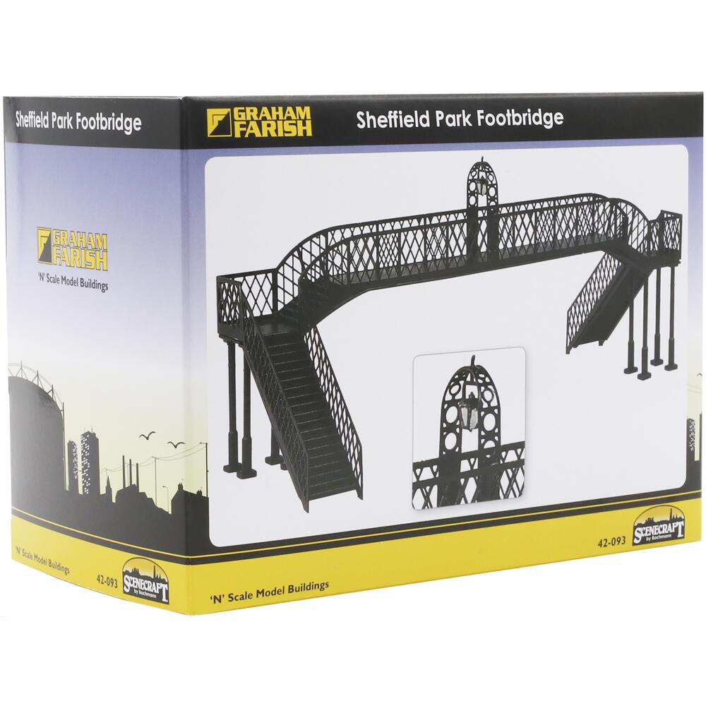 Scenecraft Graham Farish Sheffield Park Footbridge N Gauge 1:148 Scale