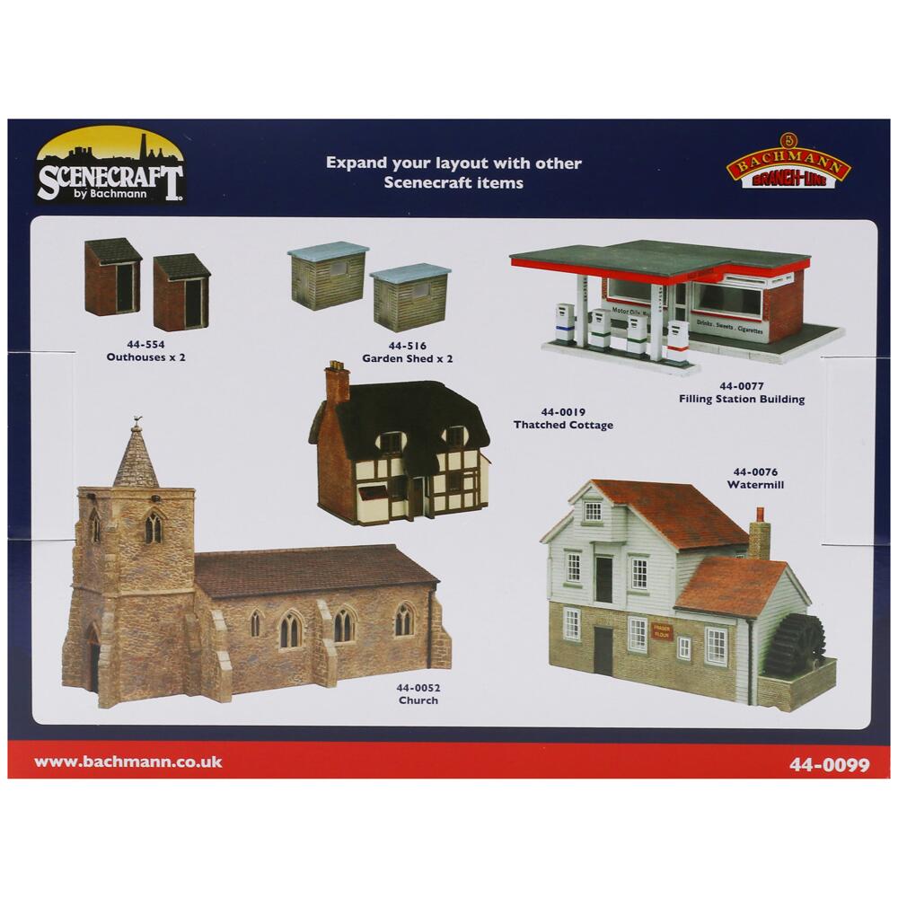 Scenecraft The Gate Inn Pub Model Railway Building 00 Gauge 1:76 Scale