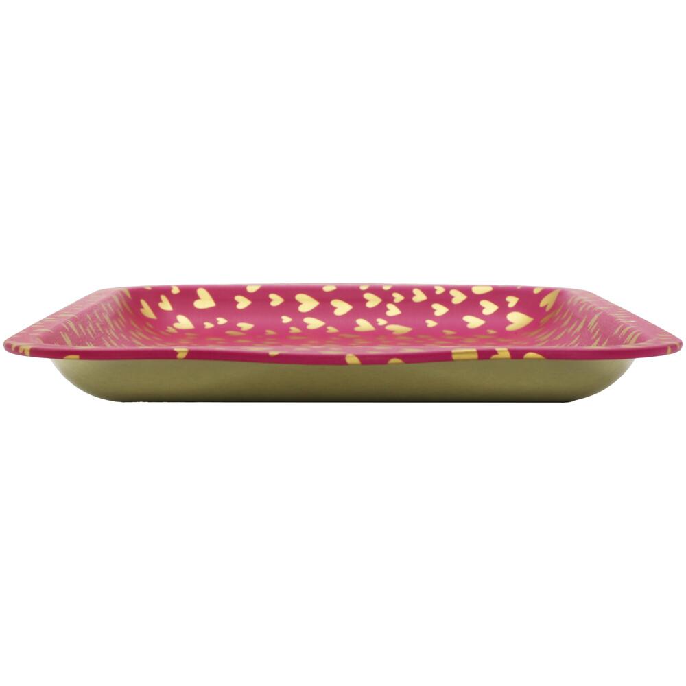 Sara Miller Little Gestures Rectangular Tray with Hearts