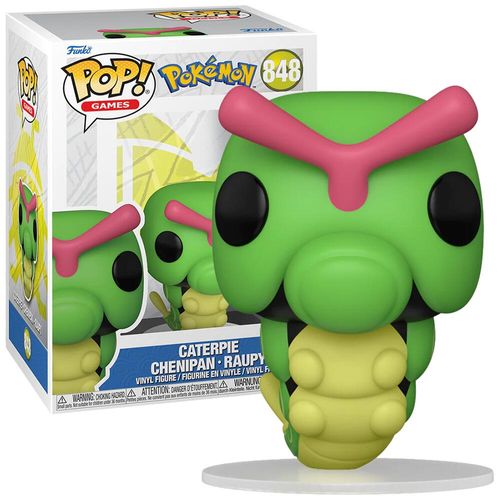 Funko POP! Games Pokémon CATERPIE Collectable Vinyl Figure 848