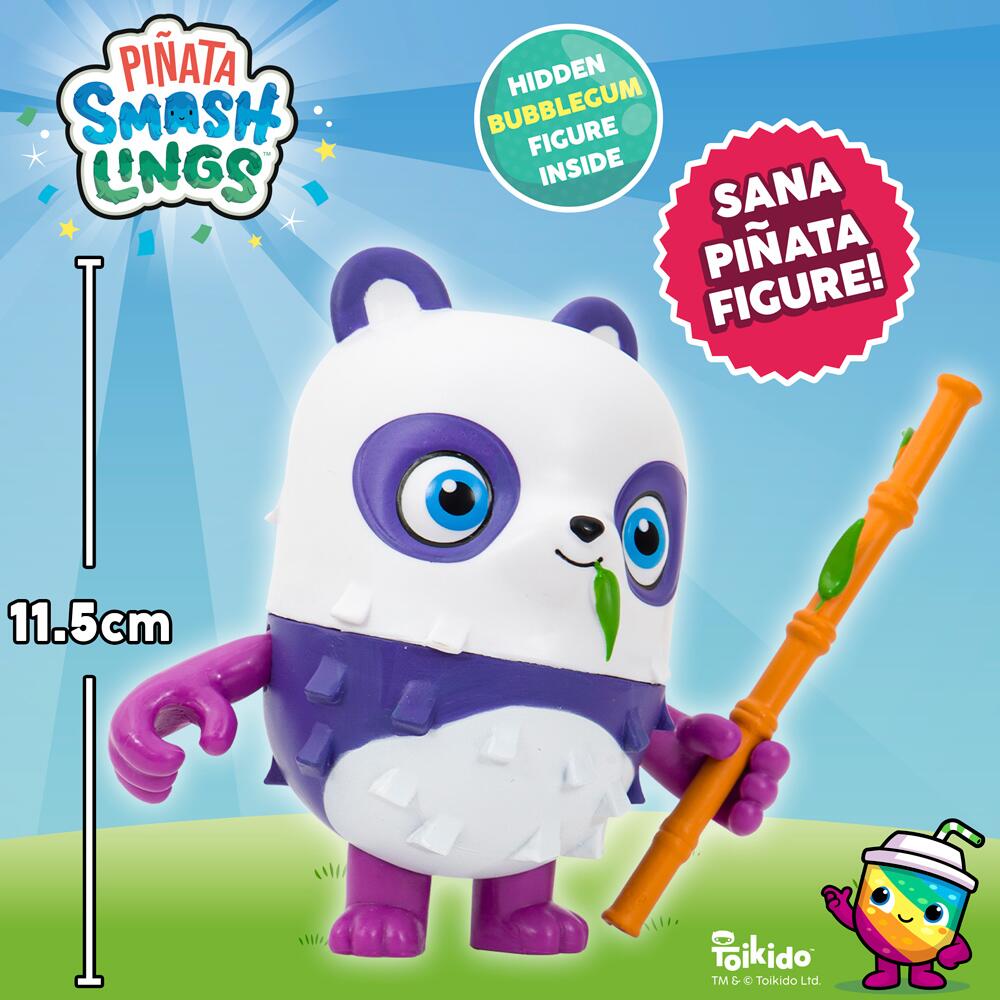 Smashlings Articulated Piñata Figure SANA PANDA