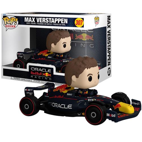 Funko POP! Rides Max Verstappen in Red Bull Racing Car Figure 307