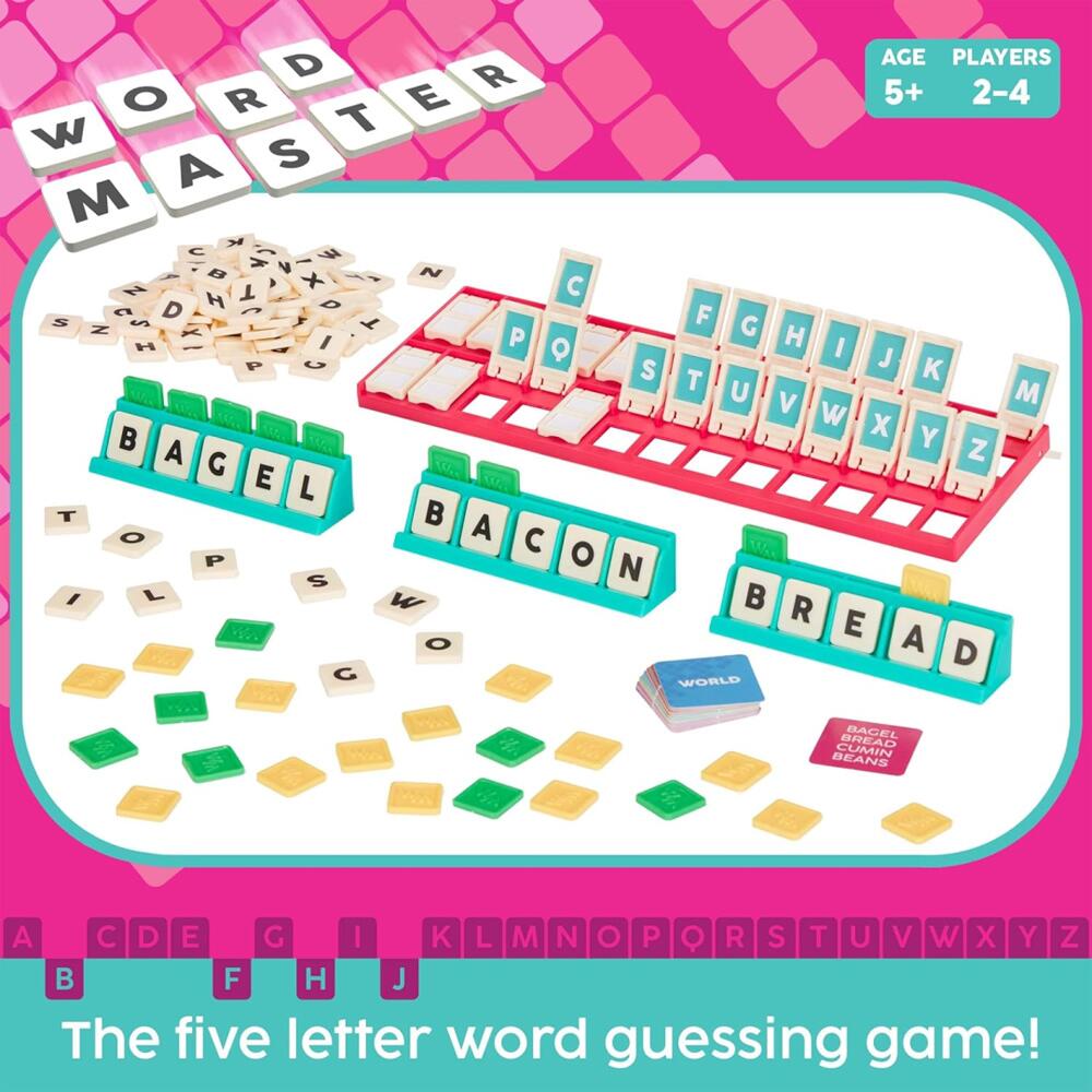 Word Master Alphabet 5 Letter Guessing Game