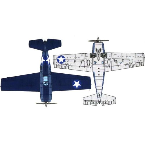 Tamiya 61034 Grumman F4F-4 Wildcat Plastic Model Kit Scale 1/48