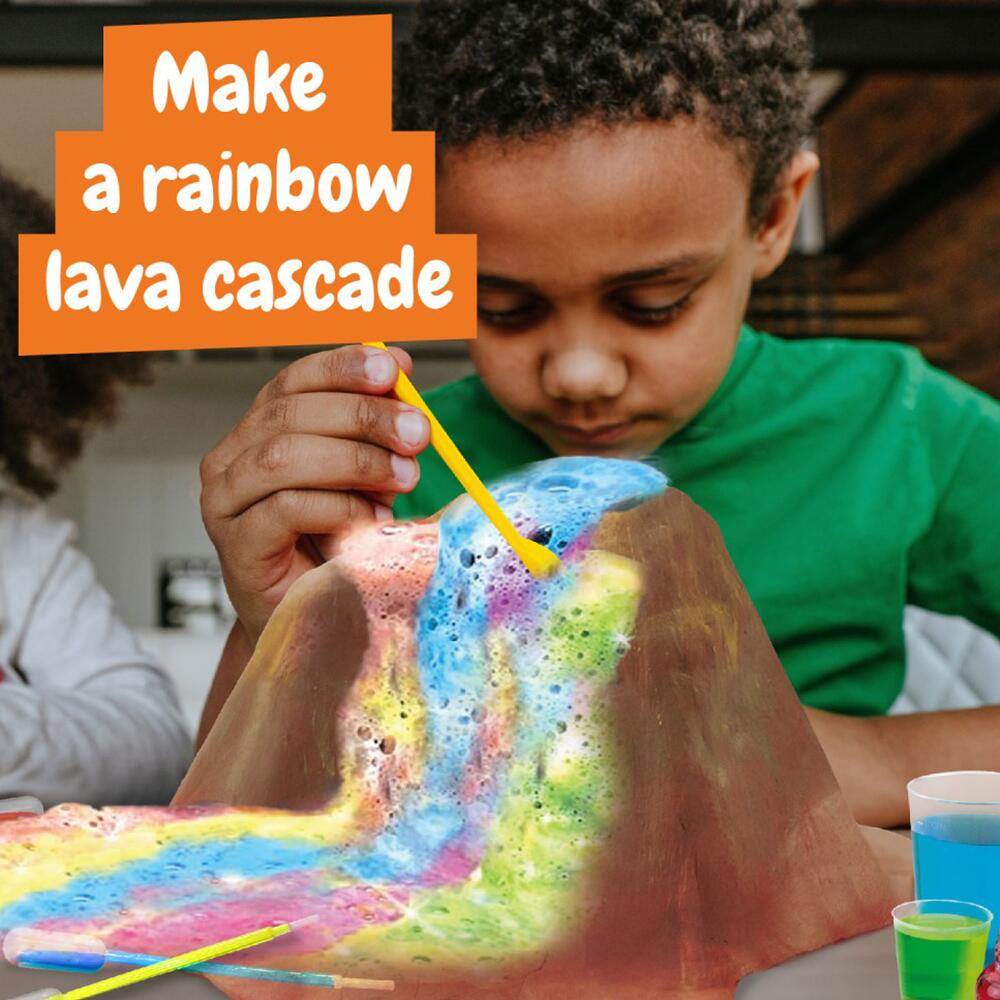 Science4You DIY Rainbow Volcano STEAM Educational Set for Ages 8+