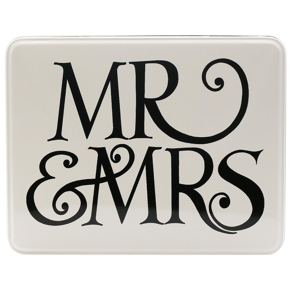 Emma Bridgewater Black Toast Mr & Mrs Storage Tin Deep Rectangular