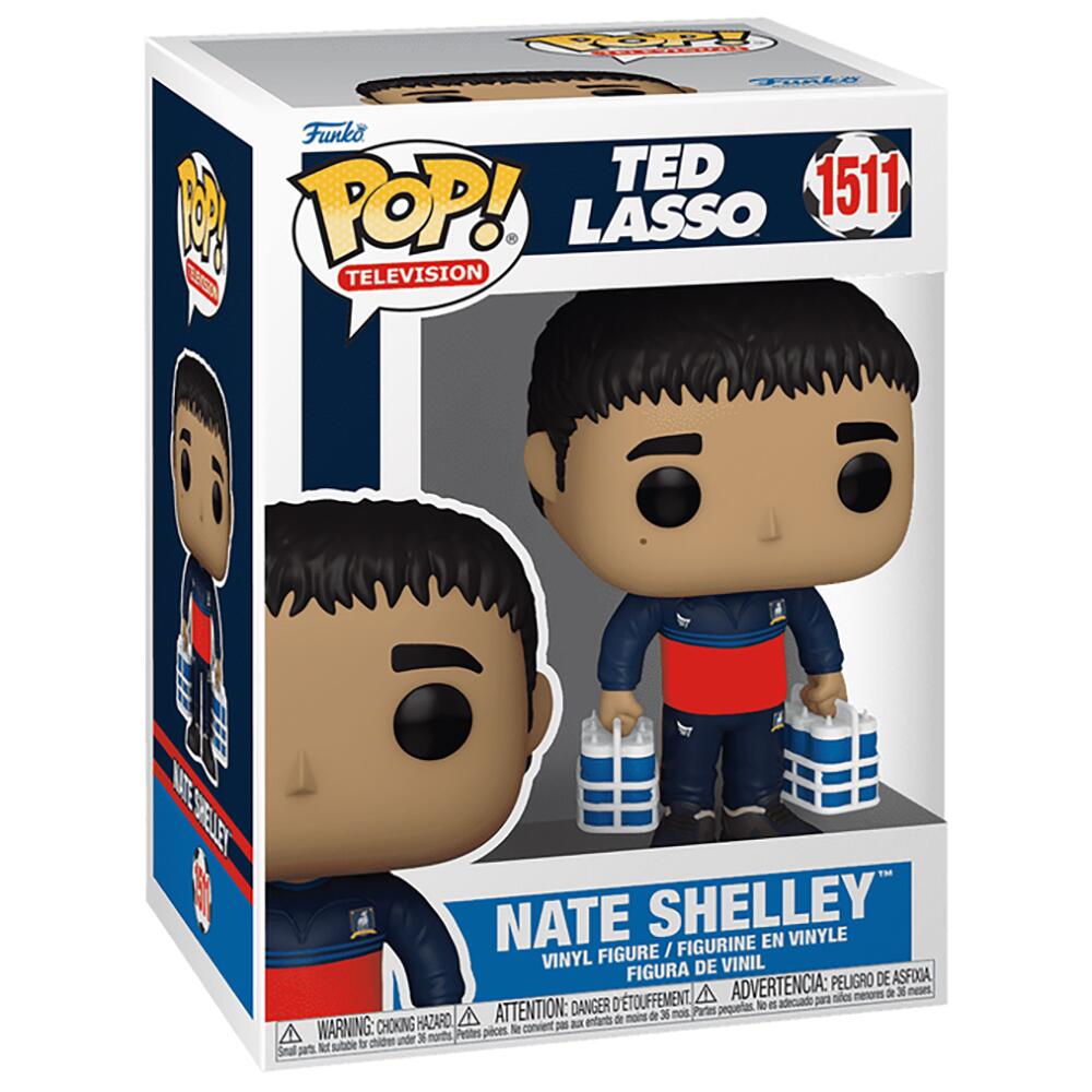 Funko POP! Television Ted Lasso Nate Shelley with Water Bottles Figure 1511