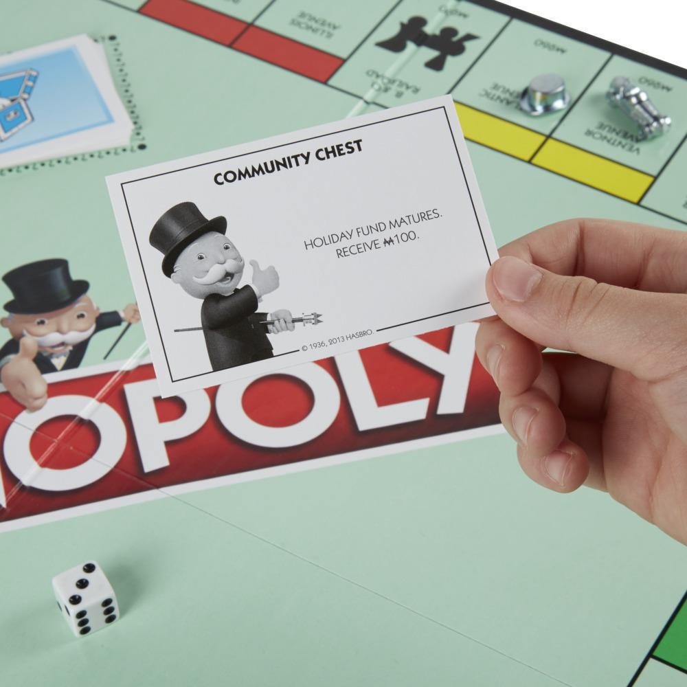 Hasbro Monopoly Classic Board Game 2-6 Players Ages 8+