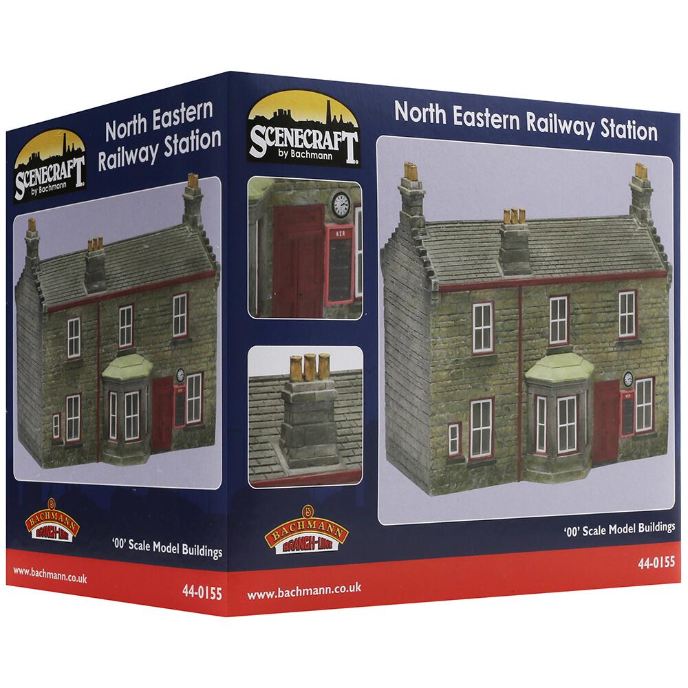Scenecraft North Eastern Railway Station Model Railway Building OO Gauge