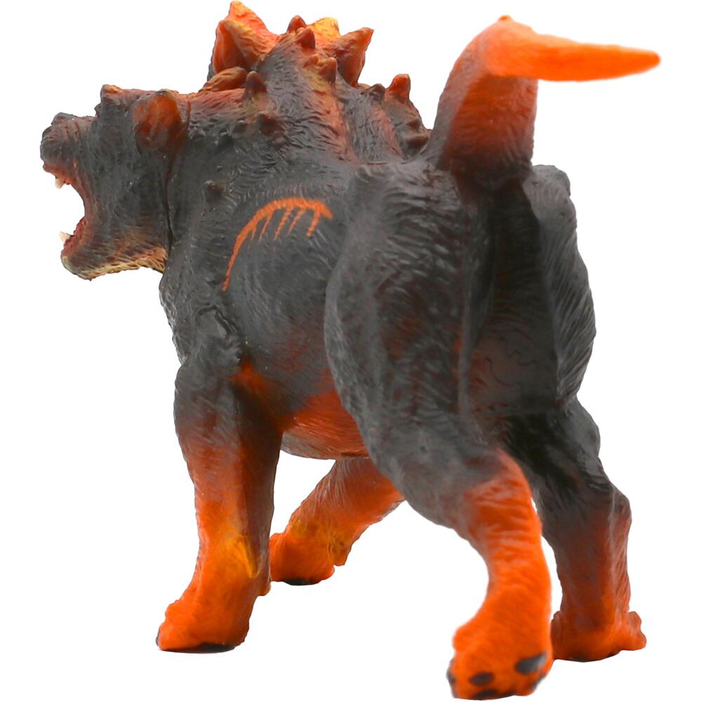 PAPO Fire Cerberus Fantasy World Animal Figure Toy 15cm Long for Ages 3+