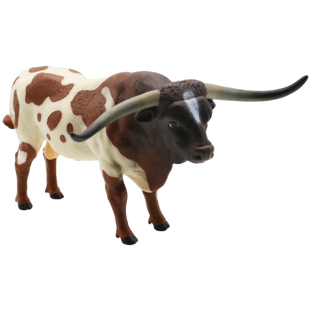 Papo LONGHORN BULL Wild Animal Kingdom Figure