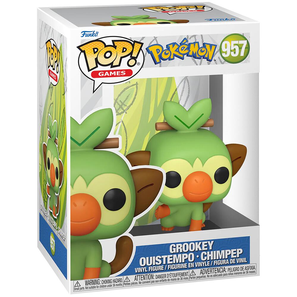 Funko POP! Games Pokémon Grookey Vinyl Figure 957