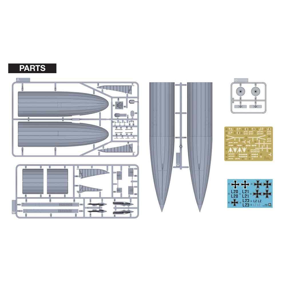 Takom Zeppelin Q Class German Airship Military Model Kit Scale 1:350