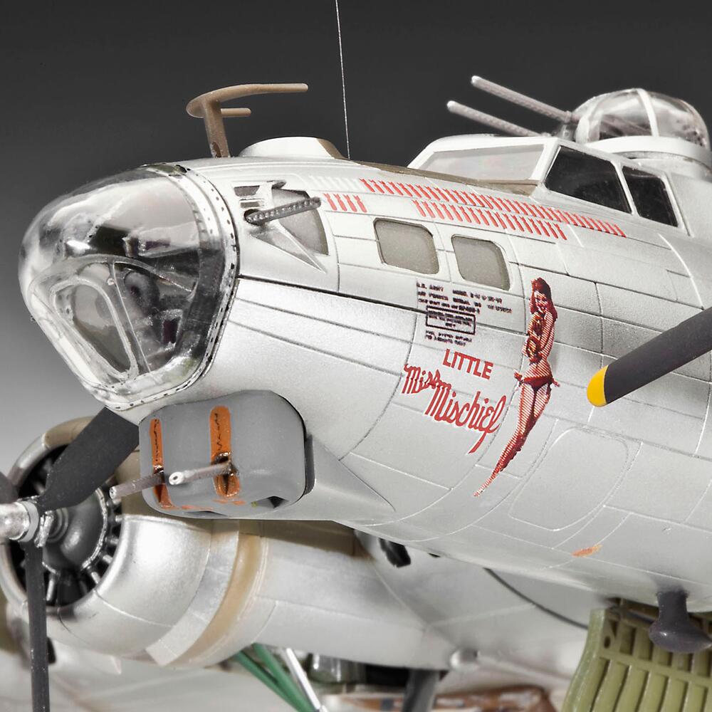 Revell B-17G Flying Fortress Bomber Model Kit 04283 Scale 1:72