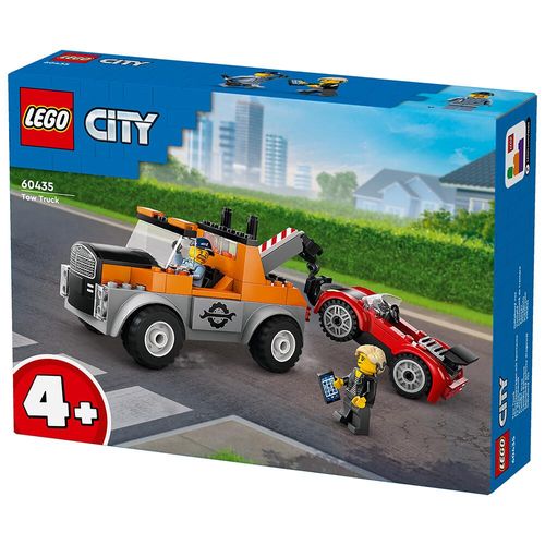 LEGO City Tow Truck and Sports Car Repair Building Set 60435