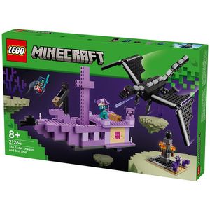 LEGO Minecraft The Ender Dragon and End Ship Building Set 21264