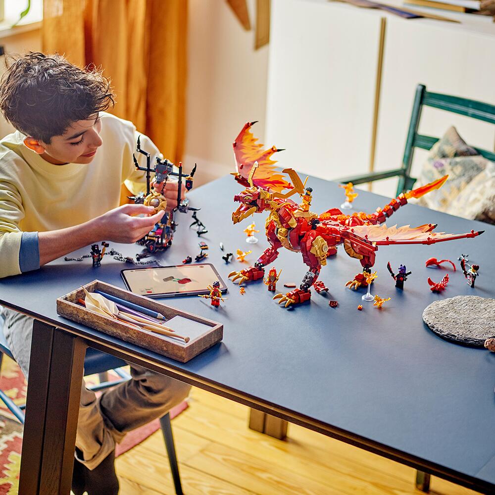 LEGO Ninjago Source Dragon of Motion Building Set 71822