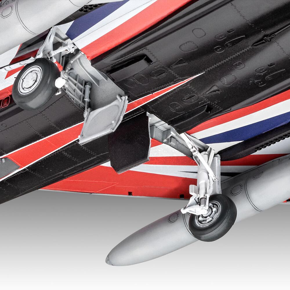 Revell Eurofighter Typhoon Black Jack Military Aircraft Model Kit Scale ...