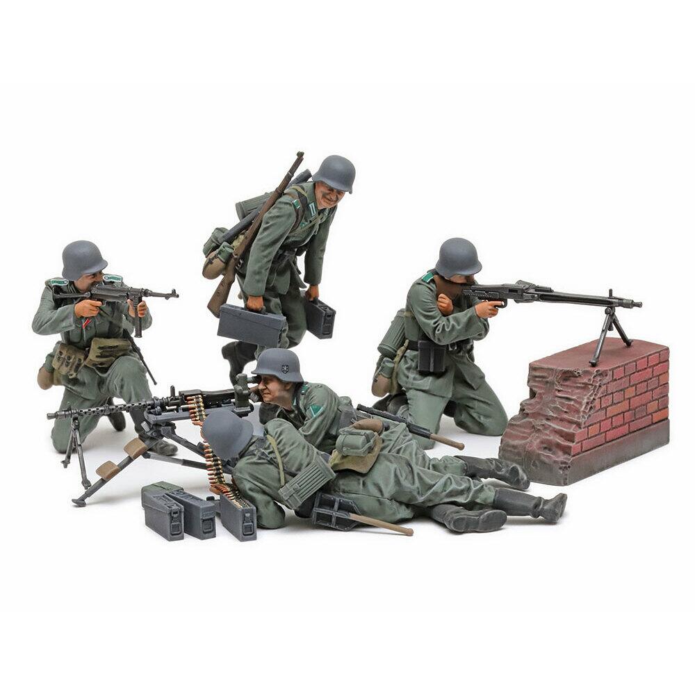 Tamiya 1/35 German Machine Gun Team Mid-WWII Model Kit