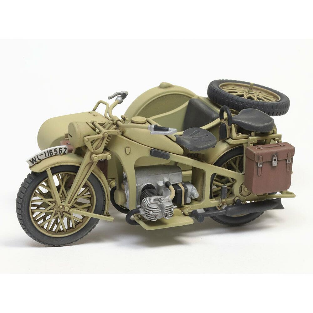 Tamiya KS600 Motorbike & Sidecar WW II German Military Model Kit Scale 1/35