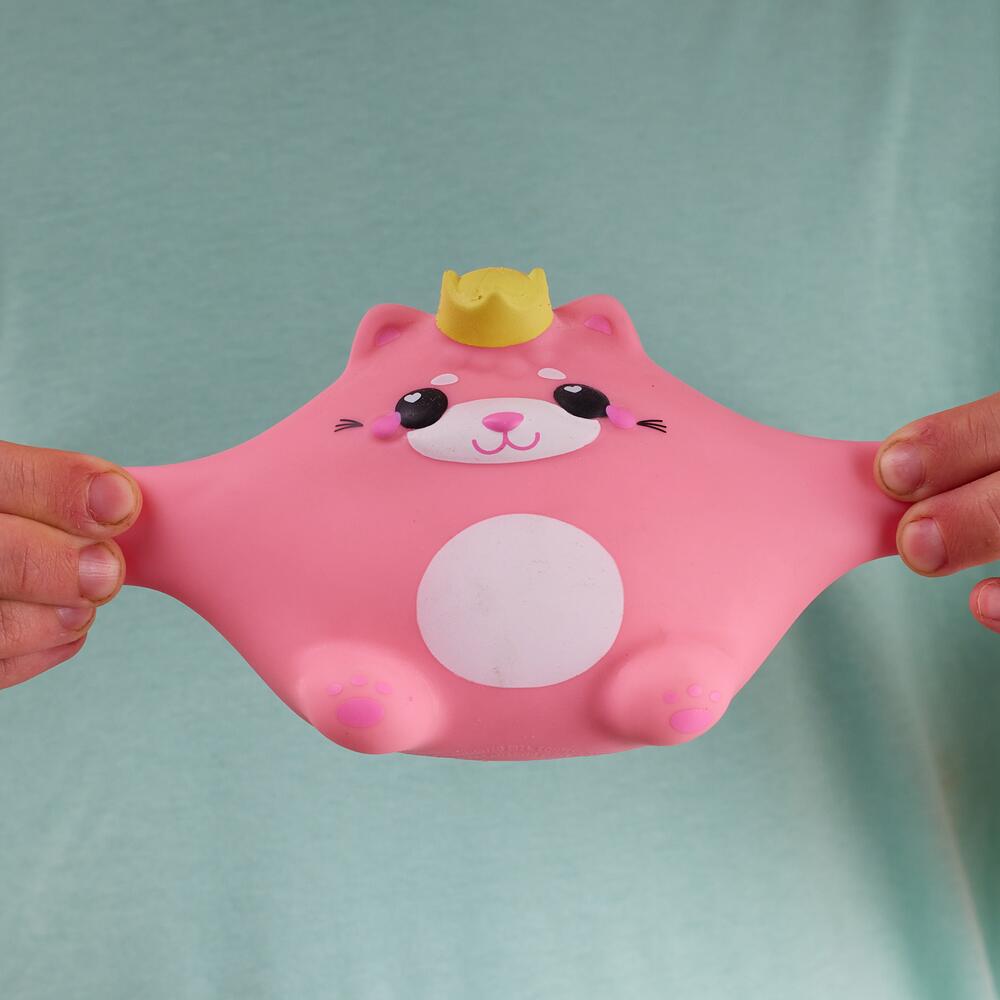 Smooshzees Cutezees PINK KITTY ROSE