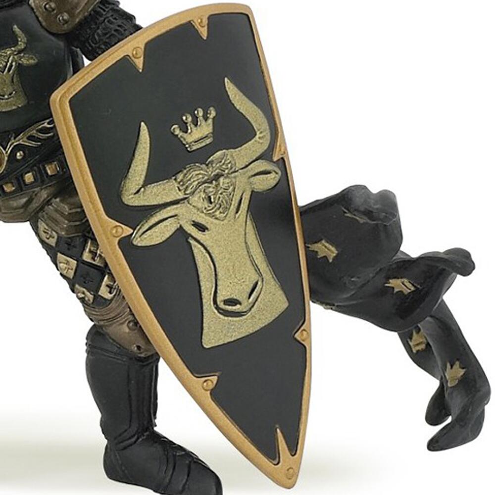 PAPO Weapon Master Bull Knight Fantasy PVC Figure in Black for Ages 3+
