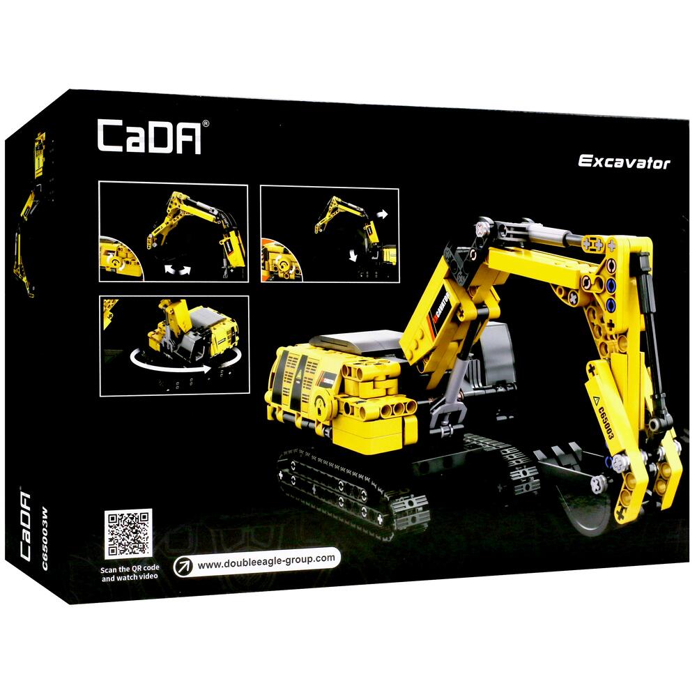 CaDA Excavator Construction Toy
