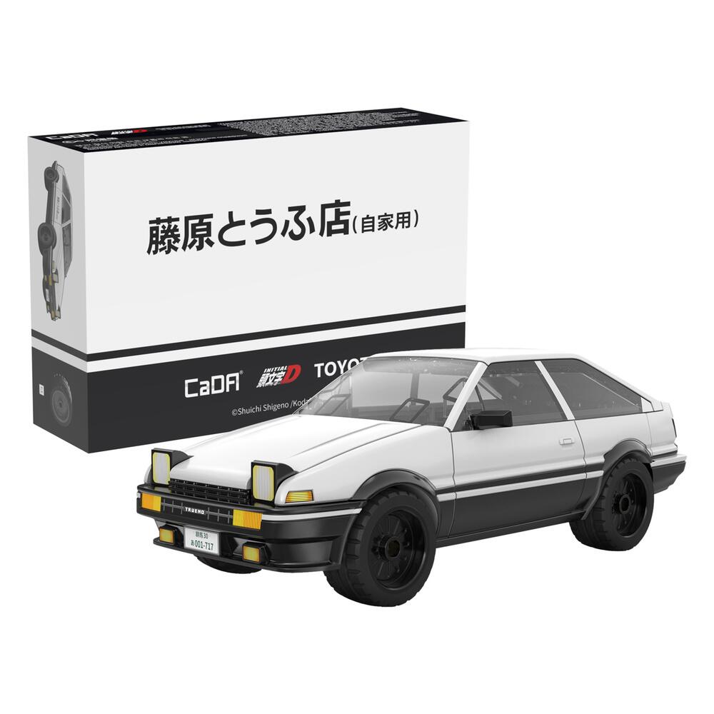 CaDA Initial D Toyota AE86- Trueno Construction Toy Scale 1:35
