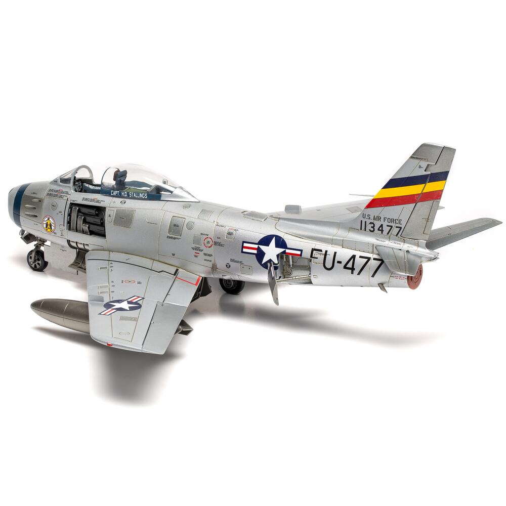 Airfix North American F-86F Sabre Military Aircraft Model Kit A08111 ...