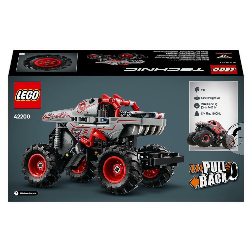 LEGO Technic Monster Jam ThunderROARus Pull-Back Set 42200