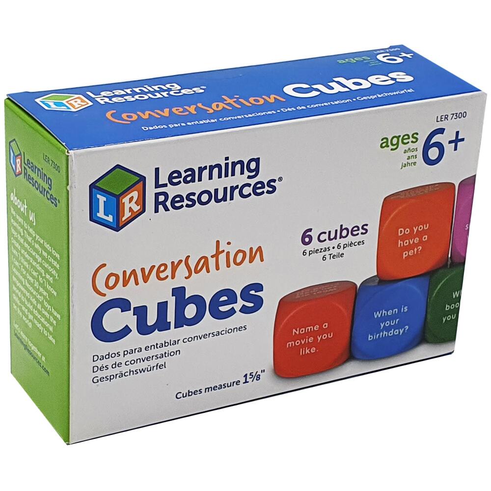 Learning Resources Conversation Cubes