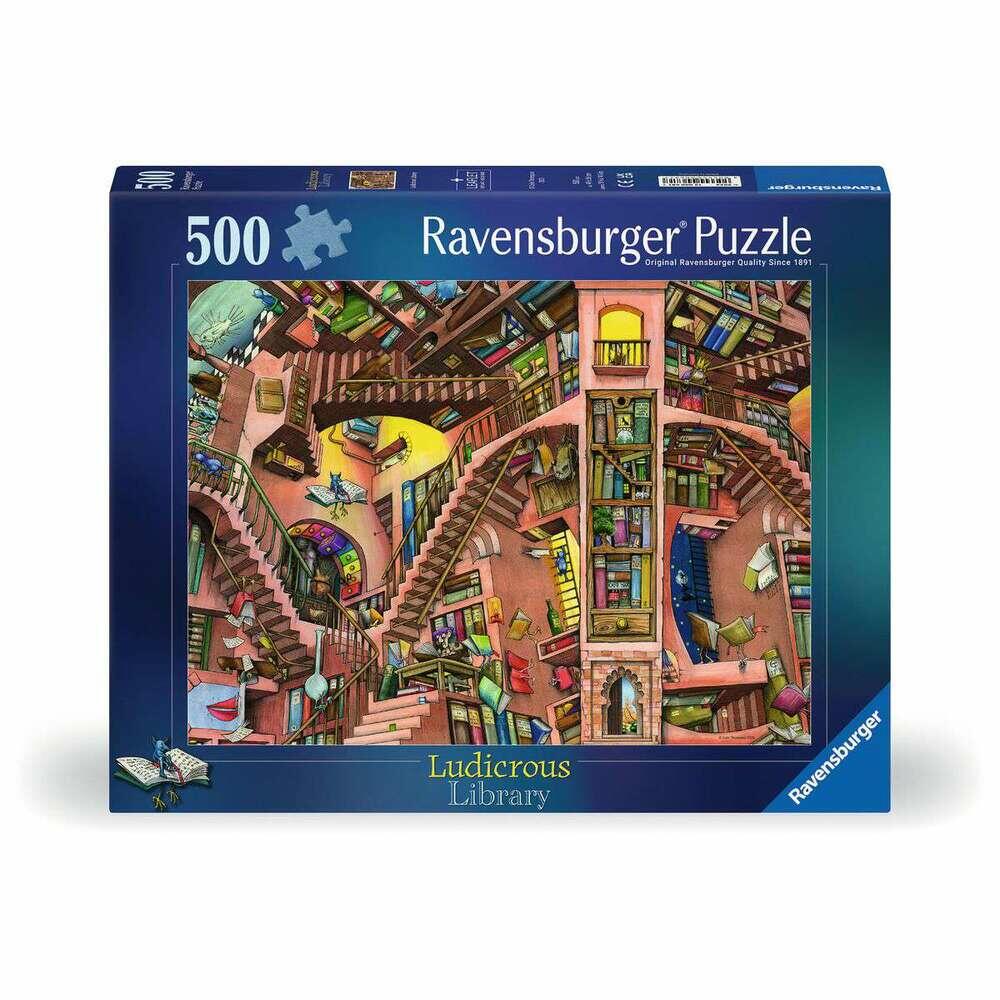 Ravensburger Colin Thompson Ludicrous Library 500 Piece