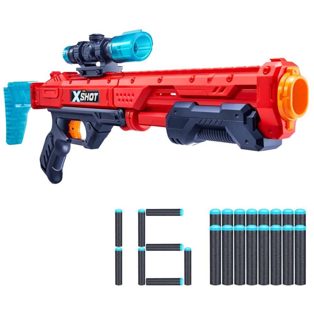 X-Shot Excel Hawk Eye Dart Blaster with 16 Projectiles