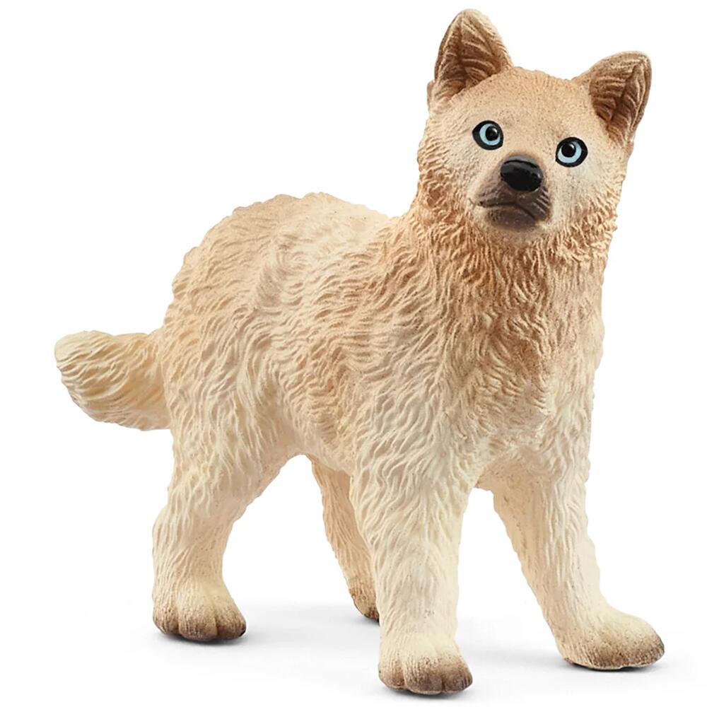 Schleich Wild Life Arctic Wolf Cub Animal Figure