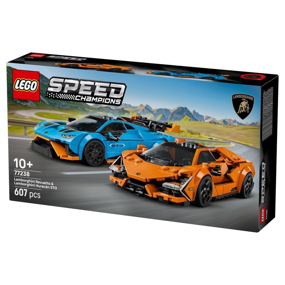 LEGO Speed Champions Lamborghini Revuelto & Huracan STO