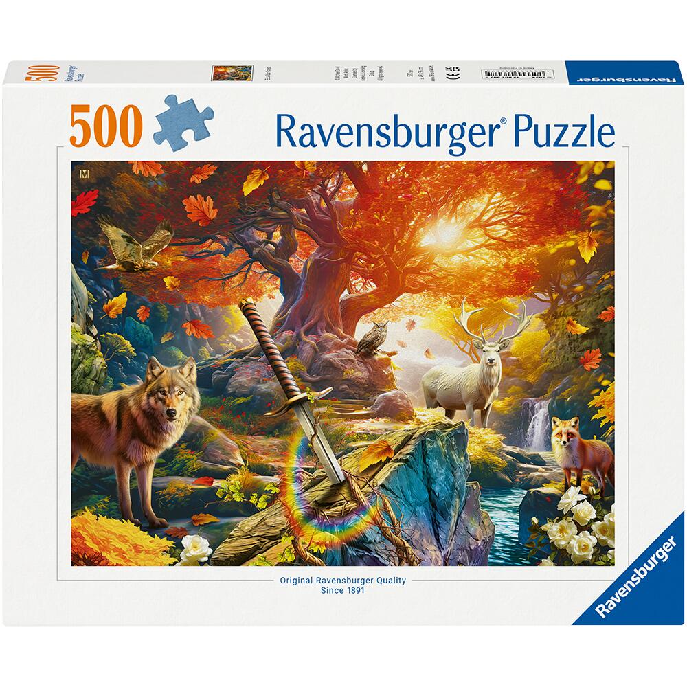 Ravensburger Excalibur Forest 500 Piece Jigsaw Puzzle